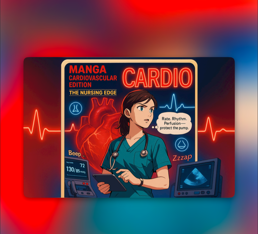 The Nursing Edge MANGA Cardiovascular Edition